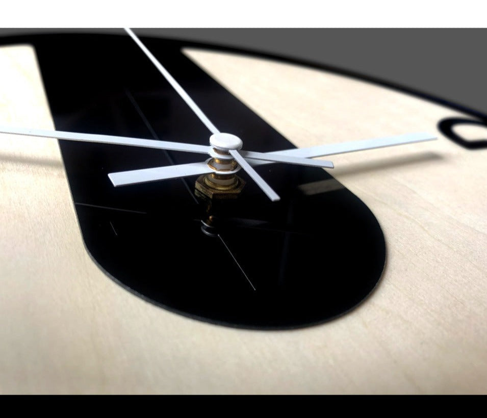 Loforay Modern Noiseless Wall Décor Clock for Home