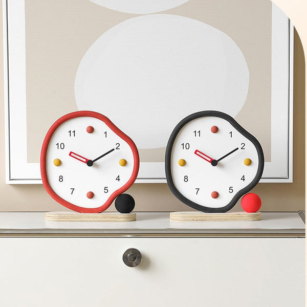Creative Home Decoration Table Clock for TV Lounge 8 Inches – Loforay