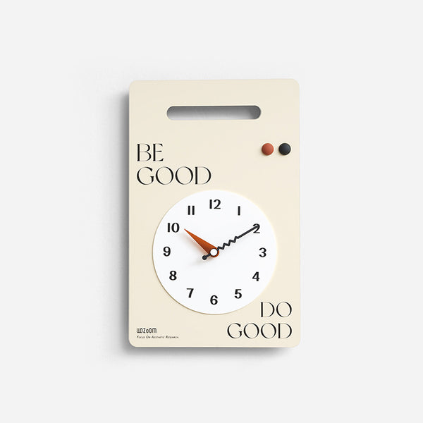 Minimalist Wall Hanging Silent Clock for Livingroom – Loforay