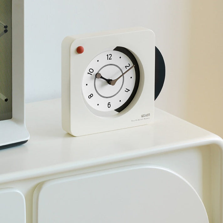 Creative Modern Table Clock for Living Room Non-ticking – Loforay