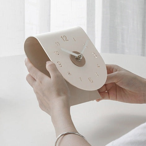 Creative Simple Table Clock for Study room Non-ticking – Loforay