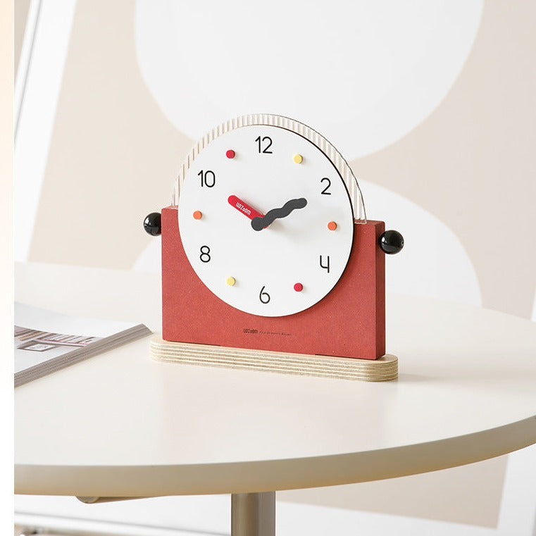 Nordic Decorative Bedroom Table Clock Non-ticking – Loforay