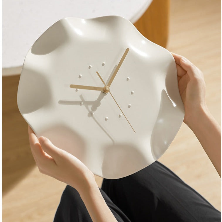Distorted Creative Wall Clock for Living Room Non-ticking – Loforay