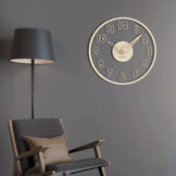 Loforay Interesting Analogue Wall Clock for Living Room