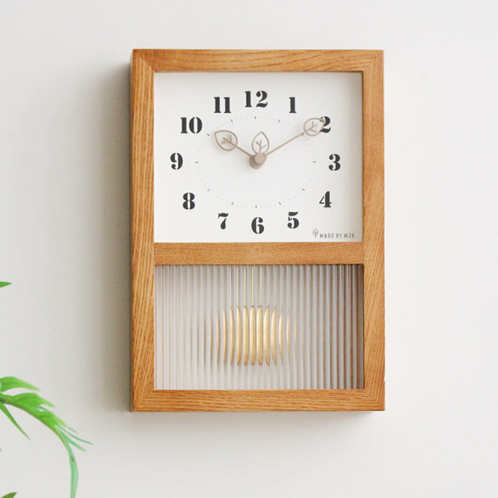 Loforay™ Vintage Japanese Style Silent Clock for Livingroom