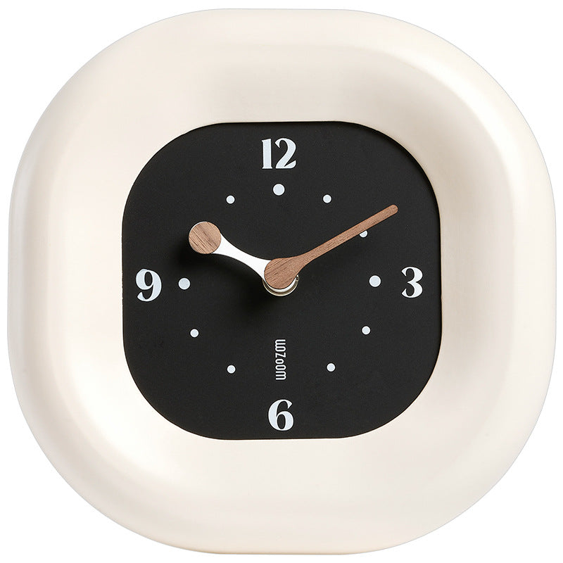 Unique Modern Table Clock for Living Room Analog Silent Clock - Loforay