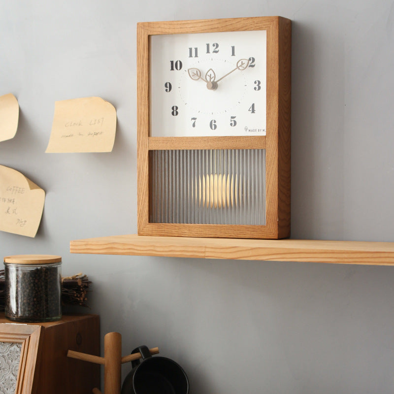 Loforay™ Vintage Japanese Style Silent Clock for Livingroom