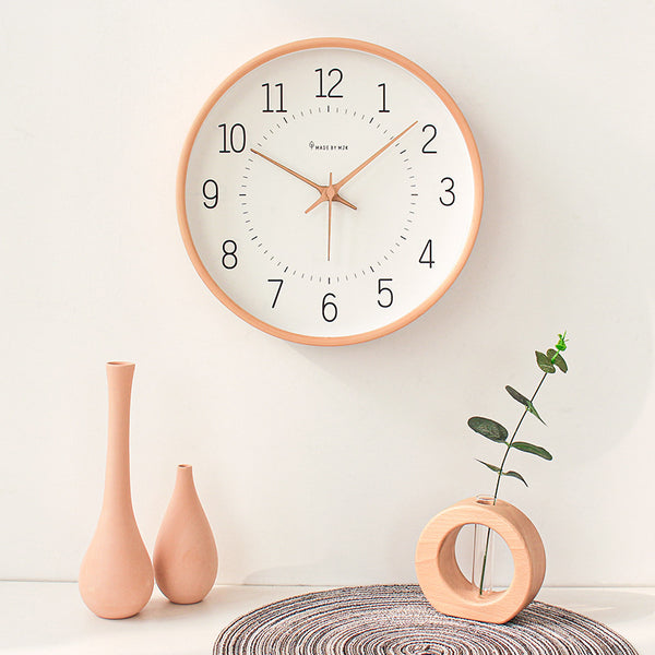 Loforay™ Minimalist Japanese Style Silent Wall Clock for Livingroom