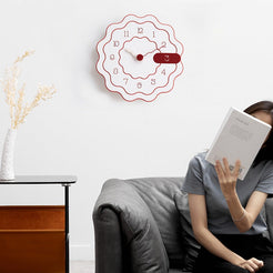 Luxury Wall Décor Clock for Living Room Silent Battery Operated – Loforay