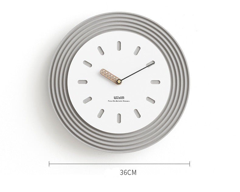 Modern Wall Decoration Silent Clock for Home Office Non-ticking – Loforay