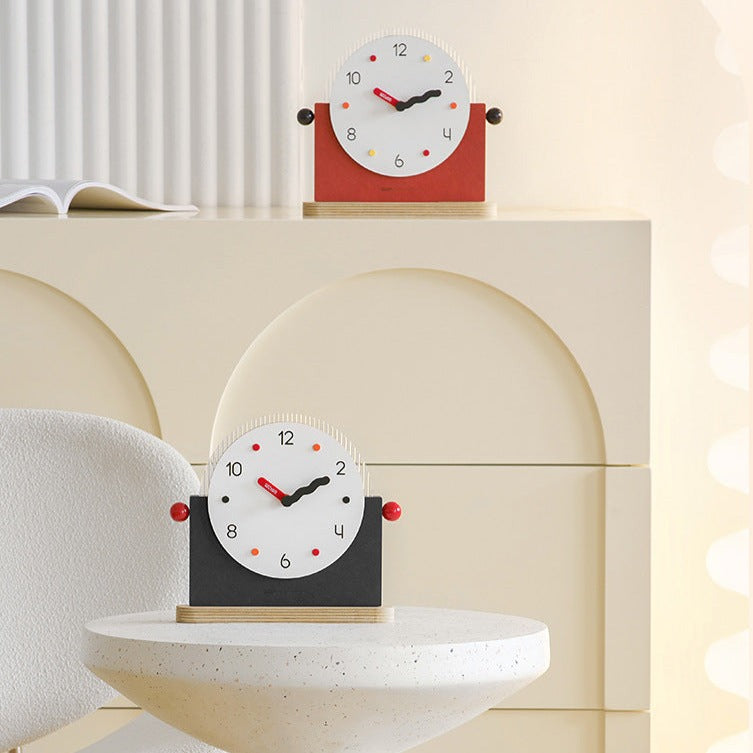Nordic Decorative Bedroom Table Clock Non-ticking – Loforay