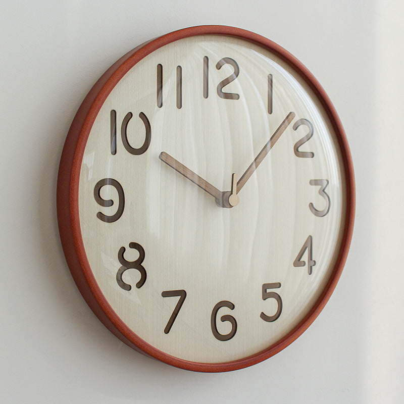 Loforay™ Big Numbers Nordic Circular Silent Wall Deco Clock for Livingroom