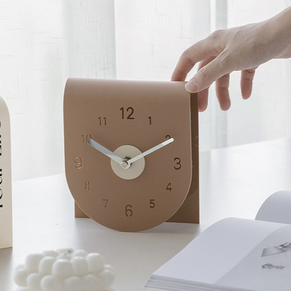 Creative Simple Table Clock for Study room Non-ticking – Loforay