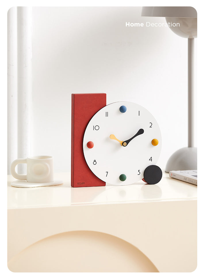 Cute Battery Operated Decorative Table Clock for Bedroom – Loforay