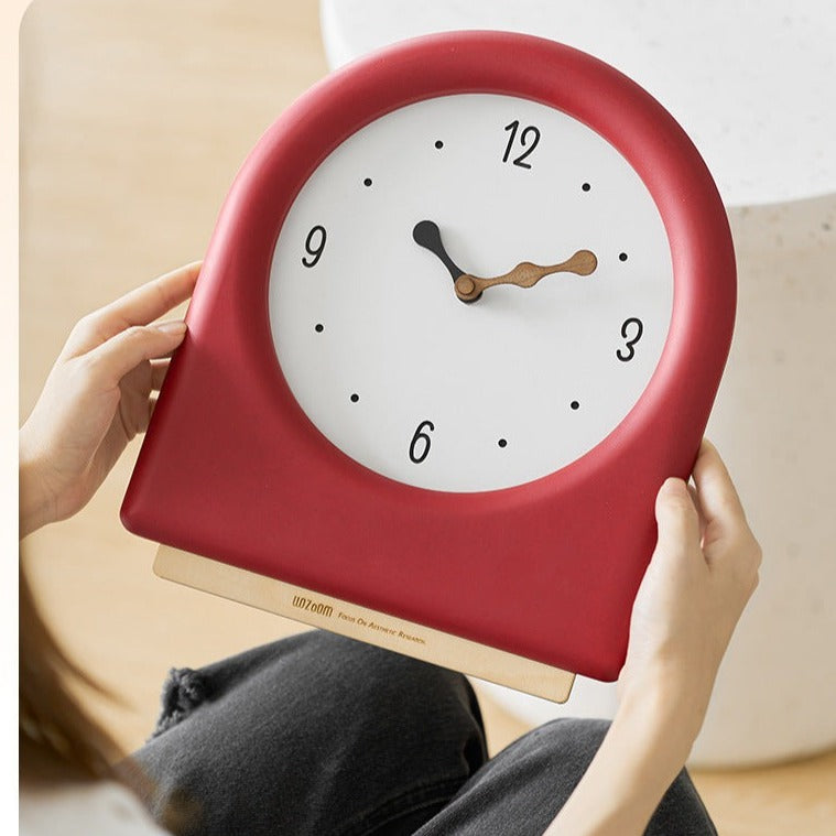 Cute Pendulum Wall Clock for Kids Bedroom Non-ticking – Loforay
