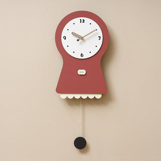 Loforay™ Squid Shaped Minimalist Wall Deco Silent Clock for Kids Bedroom