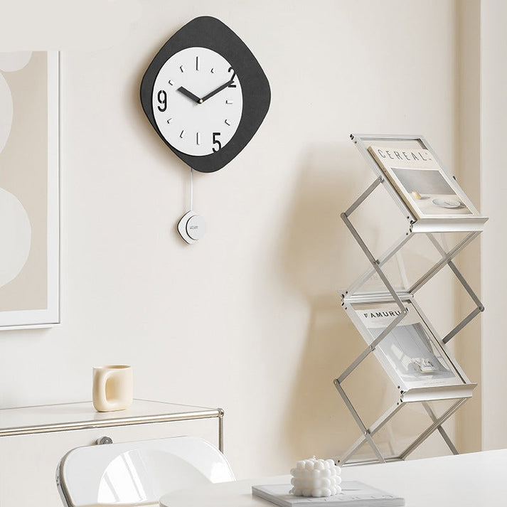 Pendulum Wall Decoration Clock for Lounge Non-ticking – Loforay