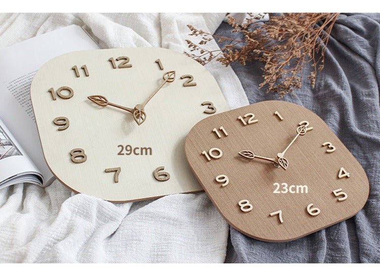 Loforay Analogue Square Wall Décor Clock for Home