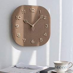 Loforay Analogue Square Wall Décor Clock for Home