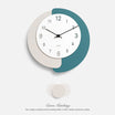 Irregular Shape Pendulum Wall Clock for Study Room Non-ticking – Loforay