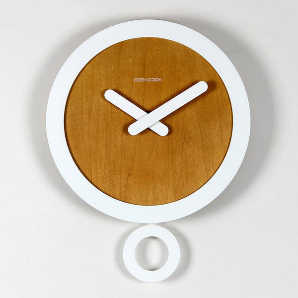 Minimalist Modern Pendulum Analog Clock for Livingroom/Bedroom – Loforay