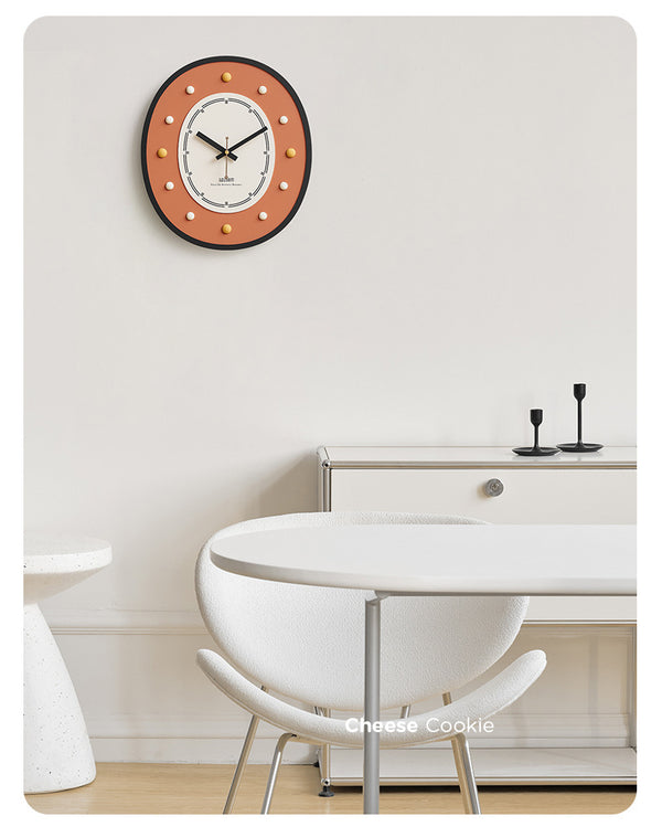 Cute Nordic Silent Wall Decorative Clock Gift – Loforay