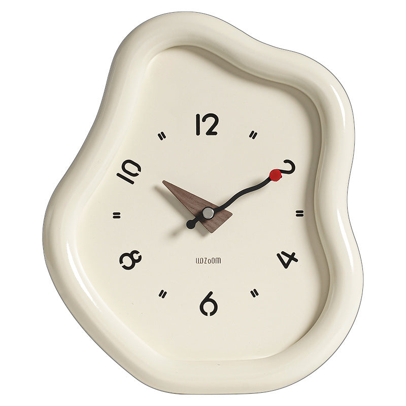 3D Distorted Table Clock for Lounge Non-ticking – Loforay
