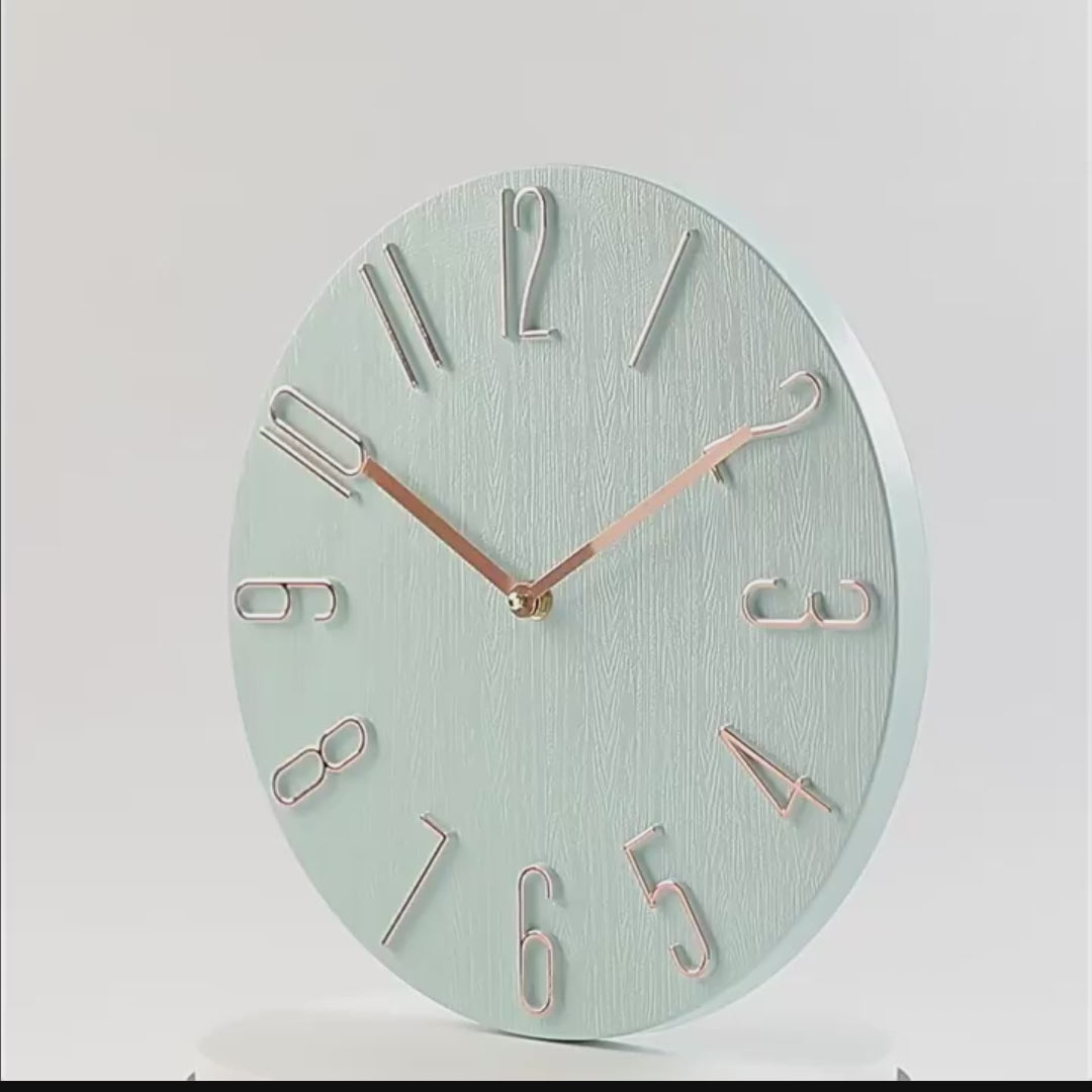 Simple Minimalistic Wall Decoration Clock – Loforay