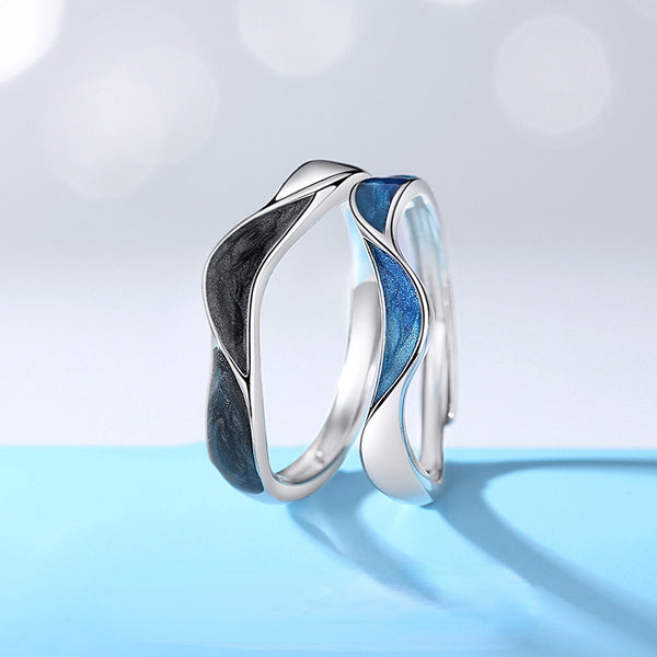 Matching His and Hers Anniversary Rings Set – Loforay