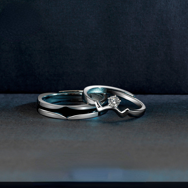 Matching Anniversary Rings for Him and Her – Loforay