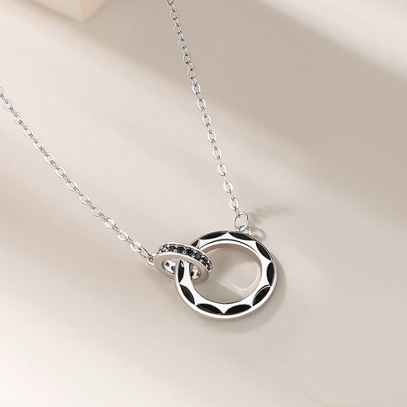 Interlocking Rings Couple Necklaces Set for Two – Loforay