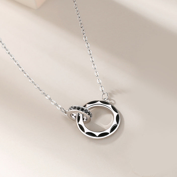 Interlocking Rings Couple Necklaces Set for Two – Loforay