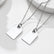 Personalized Her King His Queen Necklaces Couples Birthday Gift Set ...